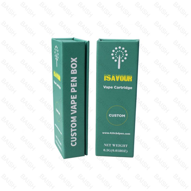 custom thc disposable magnet vape pen box - 420 Vape World