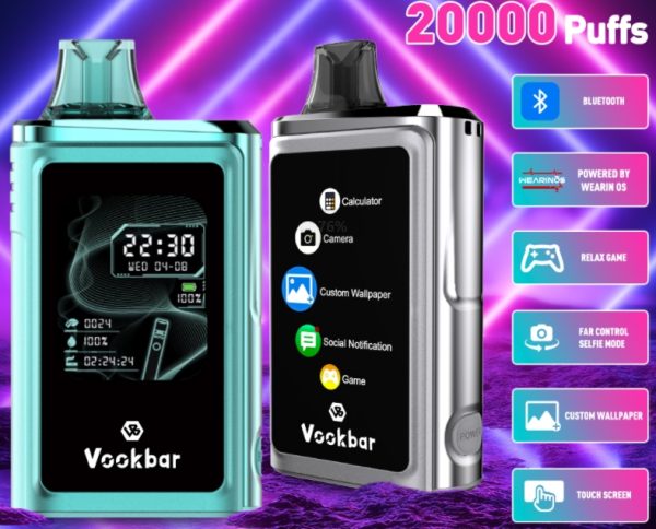 Can a Vape Be Like a Smartphone? Introducing Vookbar Cyber Pro 20000 Puff Disposable Vape - 420 ...