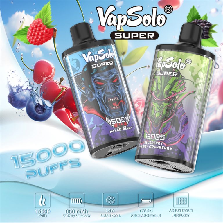 Vapsolo super 15000 puff disposable vape