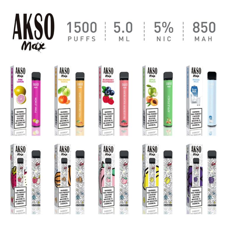 AKSO MAX 1500 puff Disposable Vape
