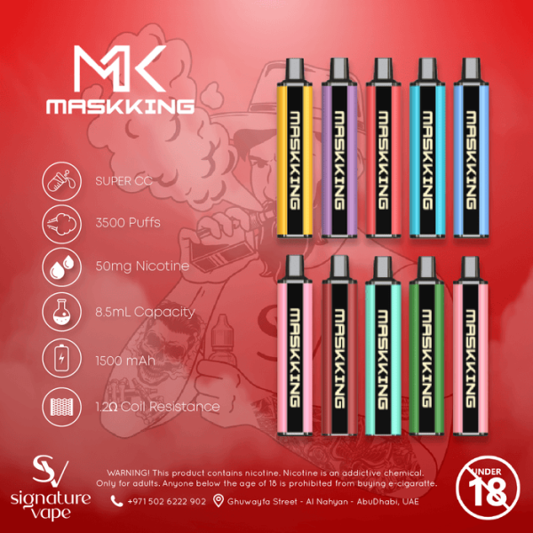 Home Disposable vape Brand disposable vape Maskking Maskking 3500 puff ...
