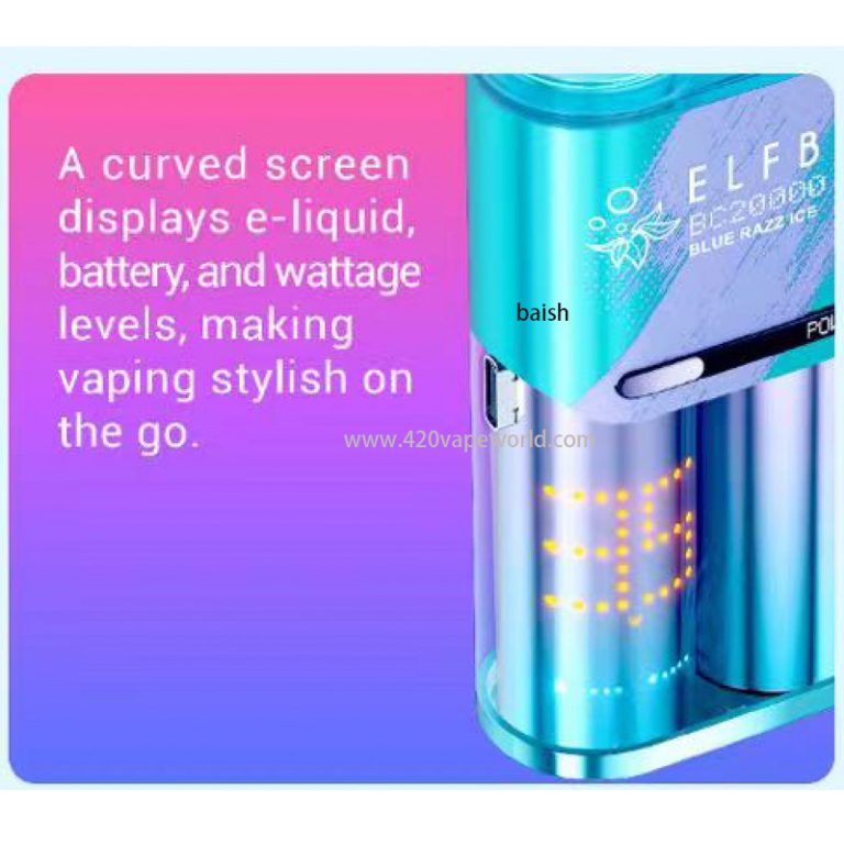 Elfbar bc20000 20k puff disposable vape - 420 Vape World