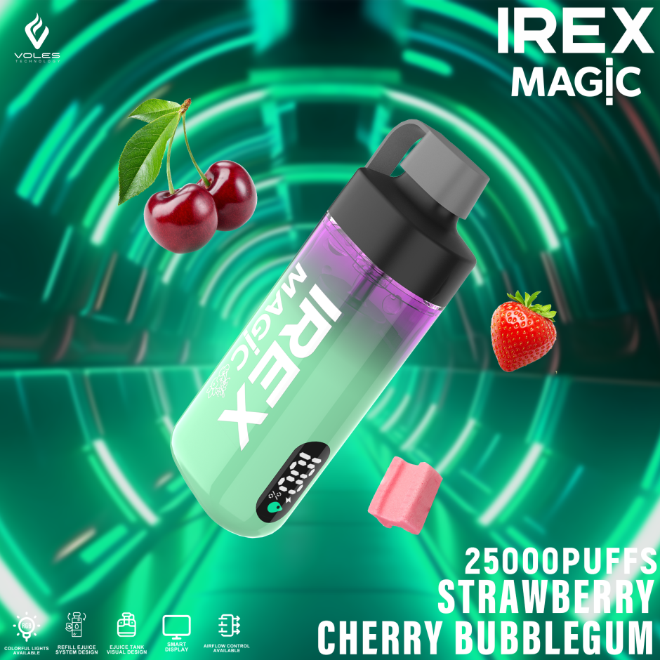 Irex magic box 25000 puffs refillable disposable vape